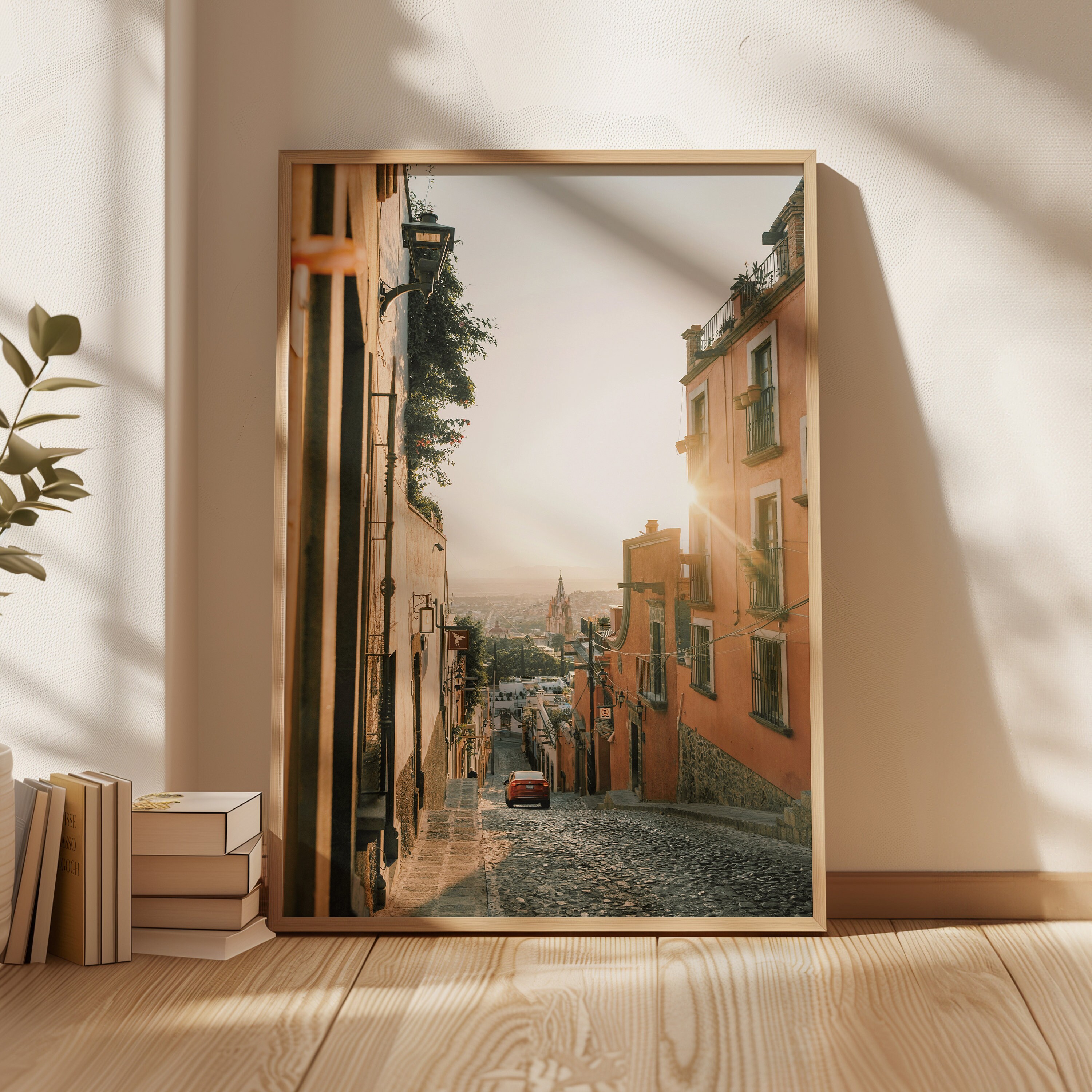 Boho Mexico Print Set, Architecture Poster, Sugar Skull Print, Pink and ...
