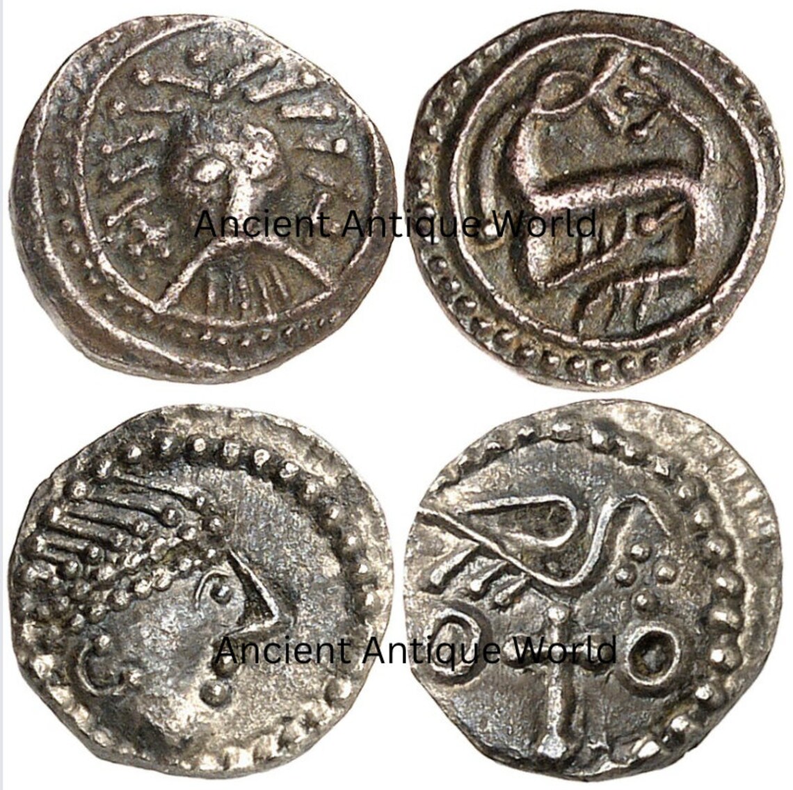 Early Medieval & Islamic Silver Coins, Authentic, Excelent Quality ...