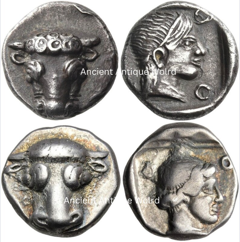 Ancient Greek Coins, 178 Authentic Ancient Greek Silver Coins, Excelent ...