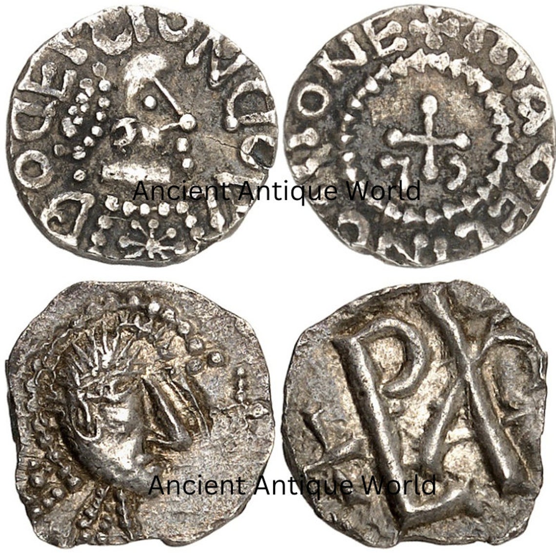 Early Medieval & Islamic Silver Coins, Authentic, Excelent Quality ...
