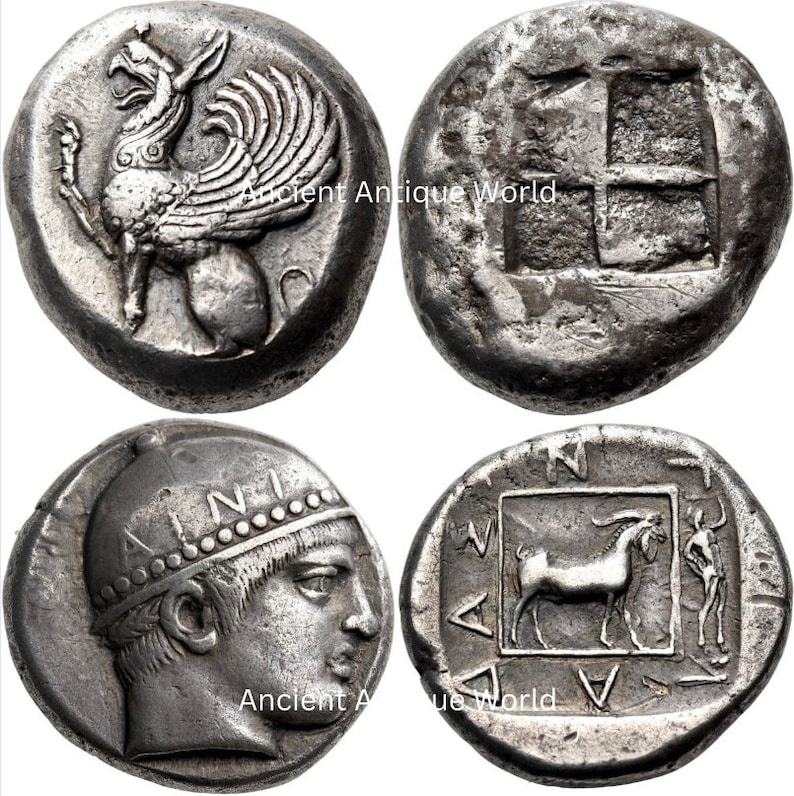Ancient Greek Coins, 178 Authentic Ancient Greek Silver Coins, Excelent ...