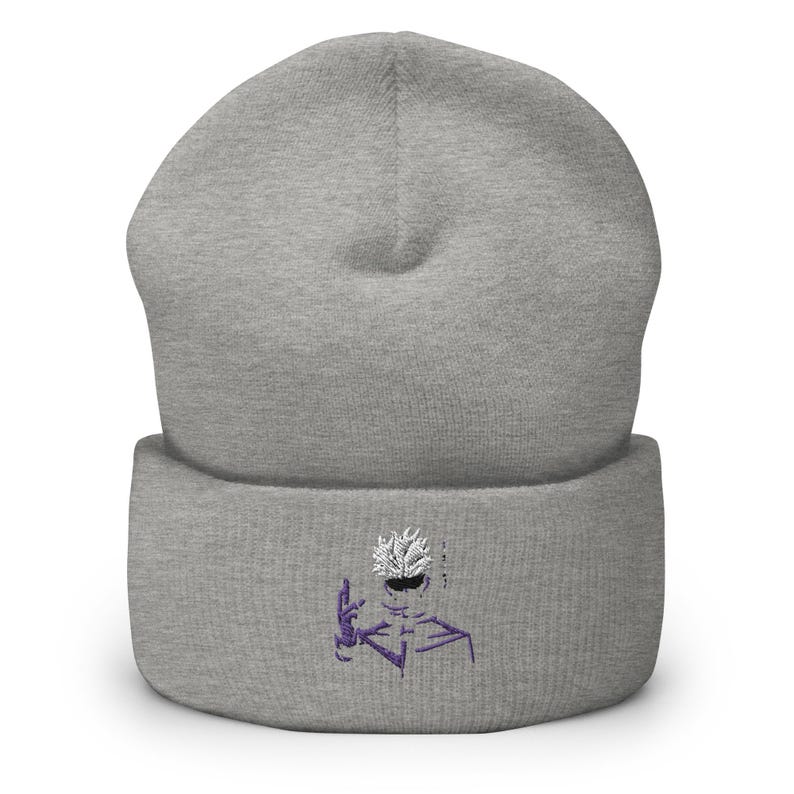 Gojo Satoru Beanie Jujustu Kaisen Anime Edition Winter Season - Etsy