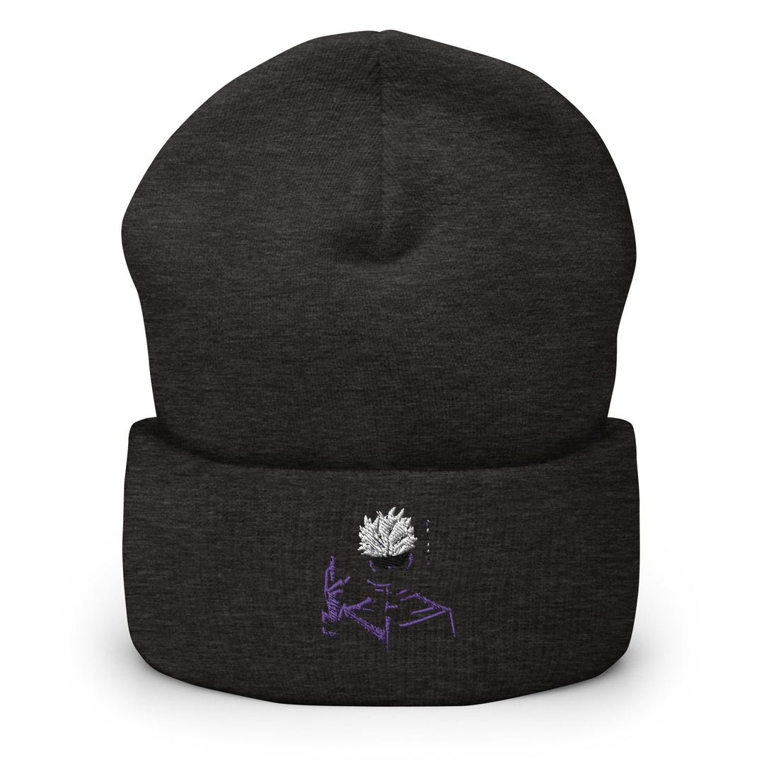Gojo Satoru Beanie Jujustu Kaisen Anime Edition Winter Season - Etsy