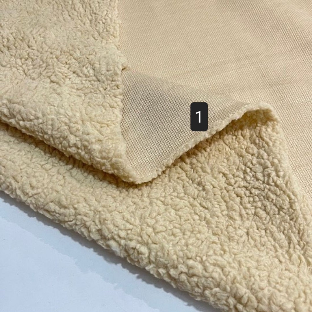 Super Lamb Teddy Fabric,sherpa Teddy Plush,lenght 160cm,weight 500 Gr ...