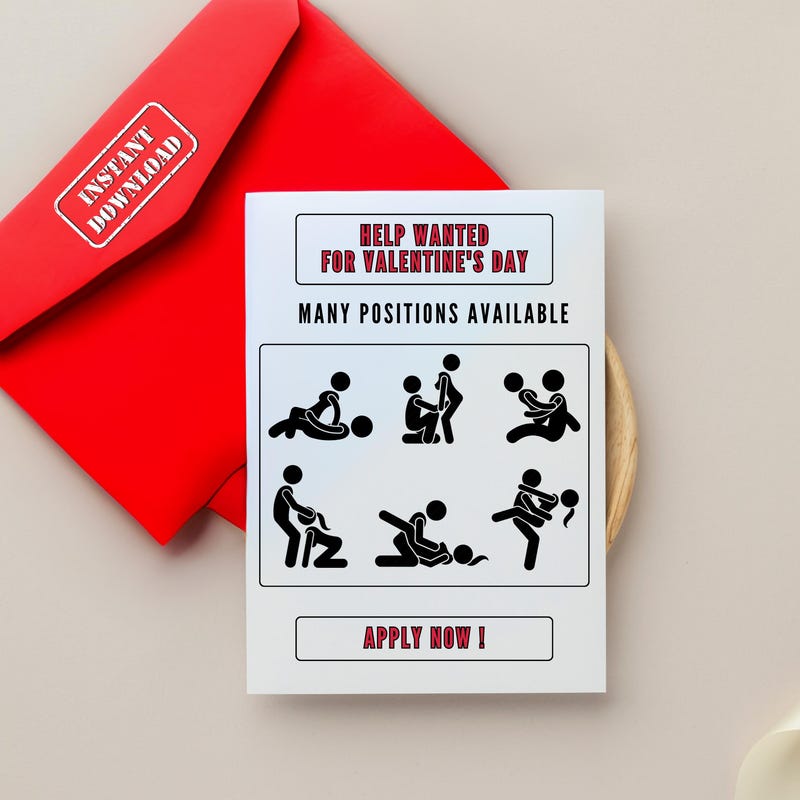 Naughty Valentines Day Cards - Etsy Hong Kong