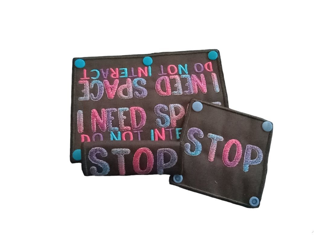 Custom Leash Wrap Mini Leash Wrap Set Rescue Dog Working Dog Service ...