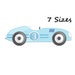 Vintage Race Car Embroidery Pattern, Classic Sport Car Machine ...