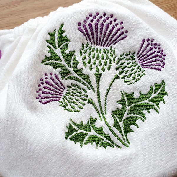 Thistle Embroidery Pattern - Etsy