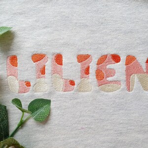 Cartoon Blue Dog Style Machine Embroidery Font Design, Instant Download ...