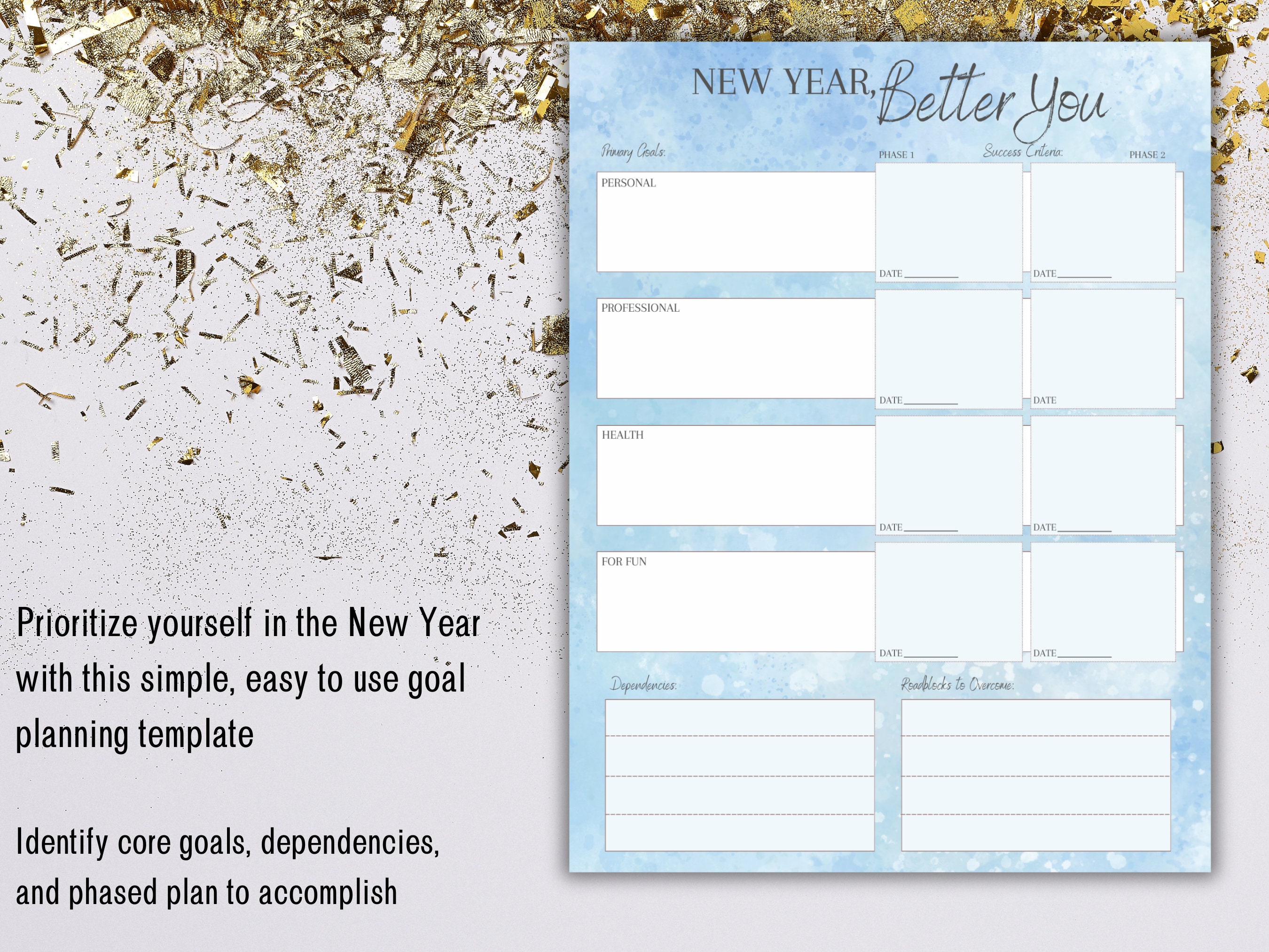 2024 Planning Template - Etsy