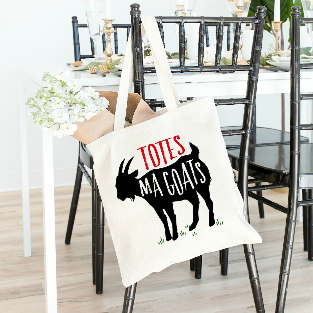Totes Ma Goats Tote Bag With 2 Sizes - Etsy