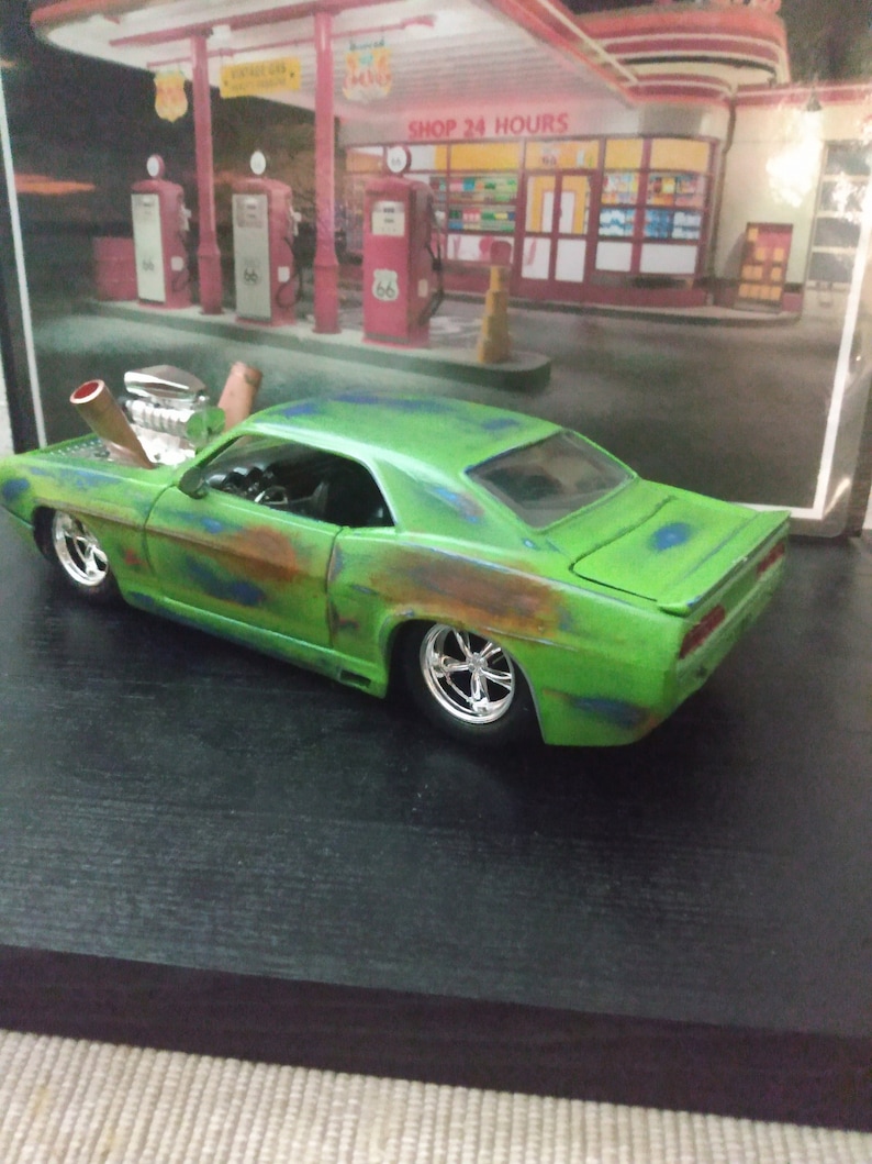 1/24 Scale 69 Camaro Rat Rod Diecast - Etsy