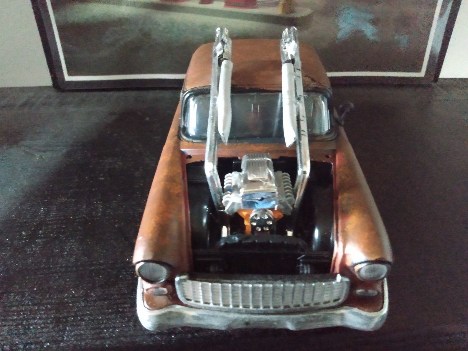 1/24 Scale 55 Chevy Rat Rod Diecast - Etsy