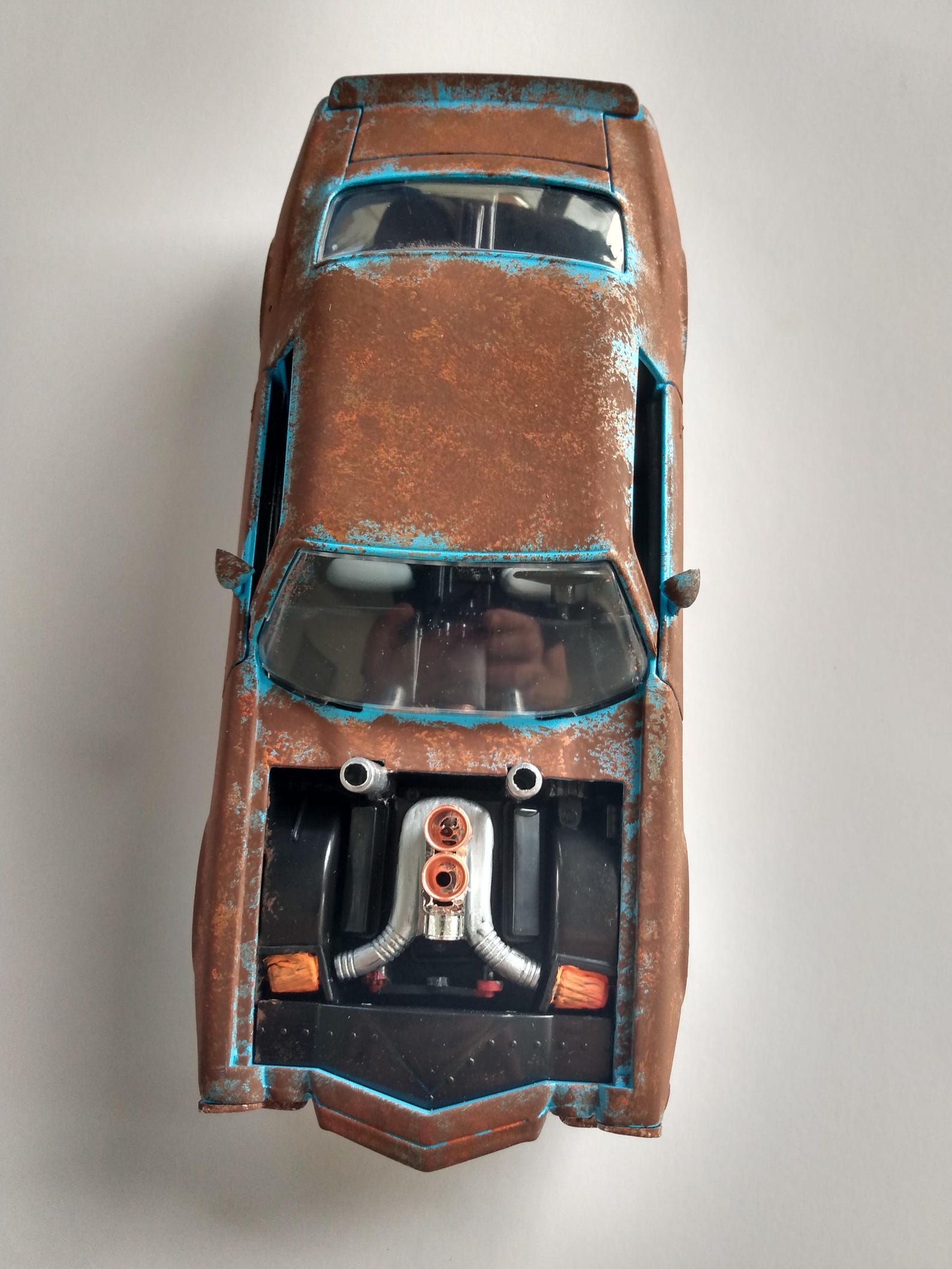 1/24 Scale 1971 Camaro Rat Rod Rusted Out Diecast - Etsy