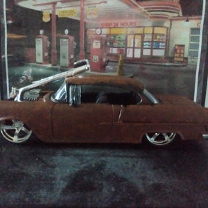 1/24 Scale 55 Chevy Rat Rod Diecast - Etsy