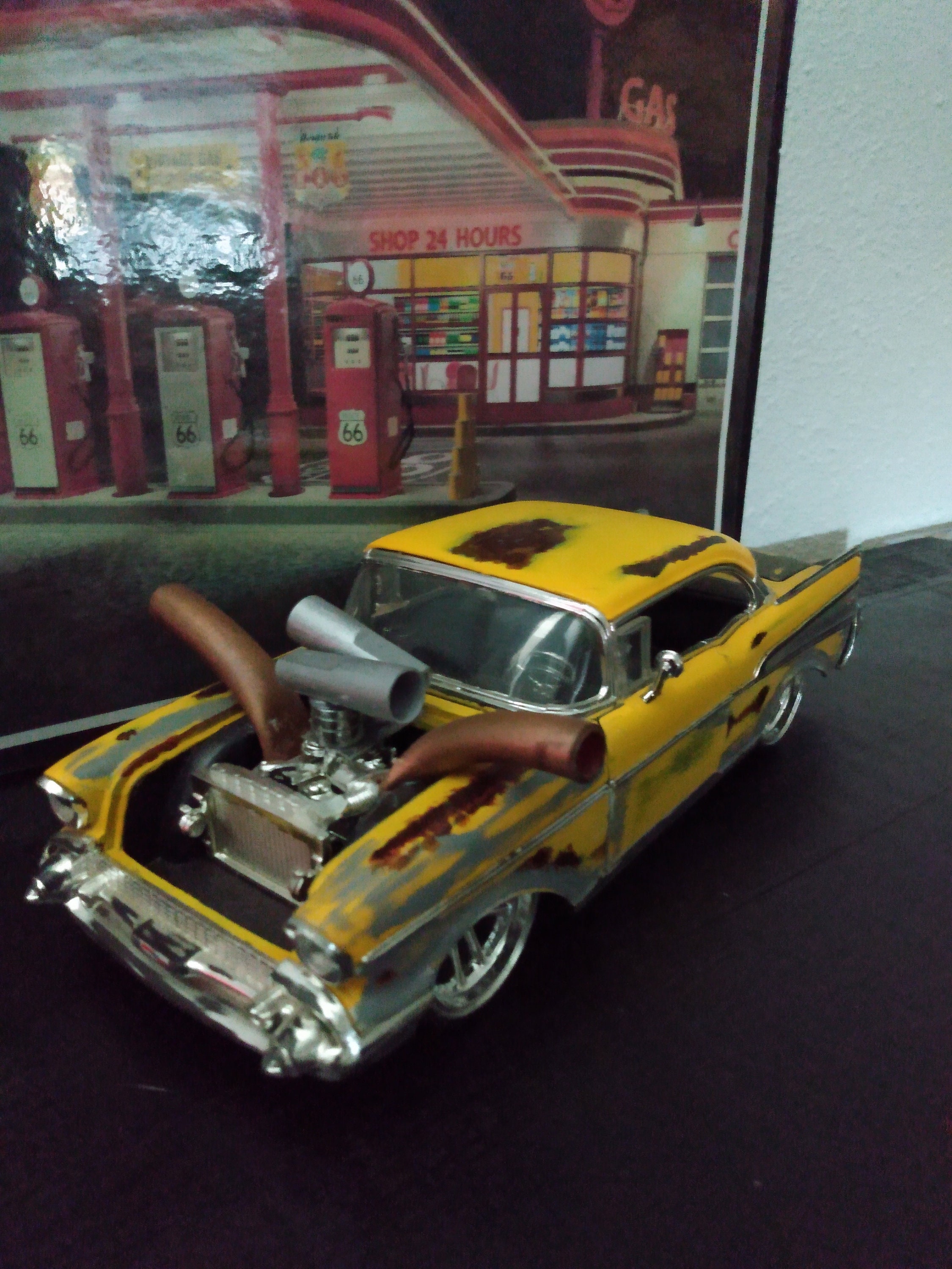 57 Chevy Rat Rod - Etsy