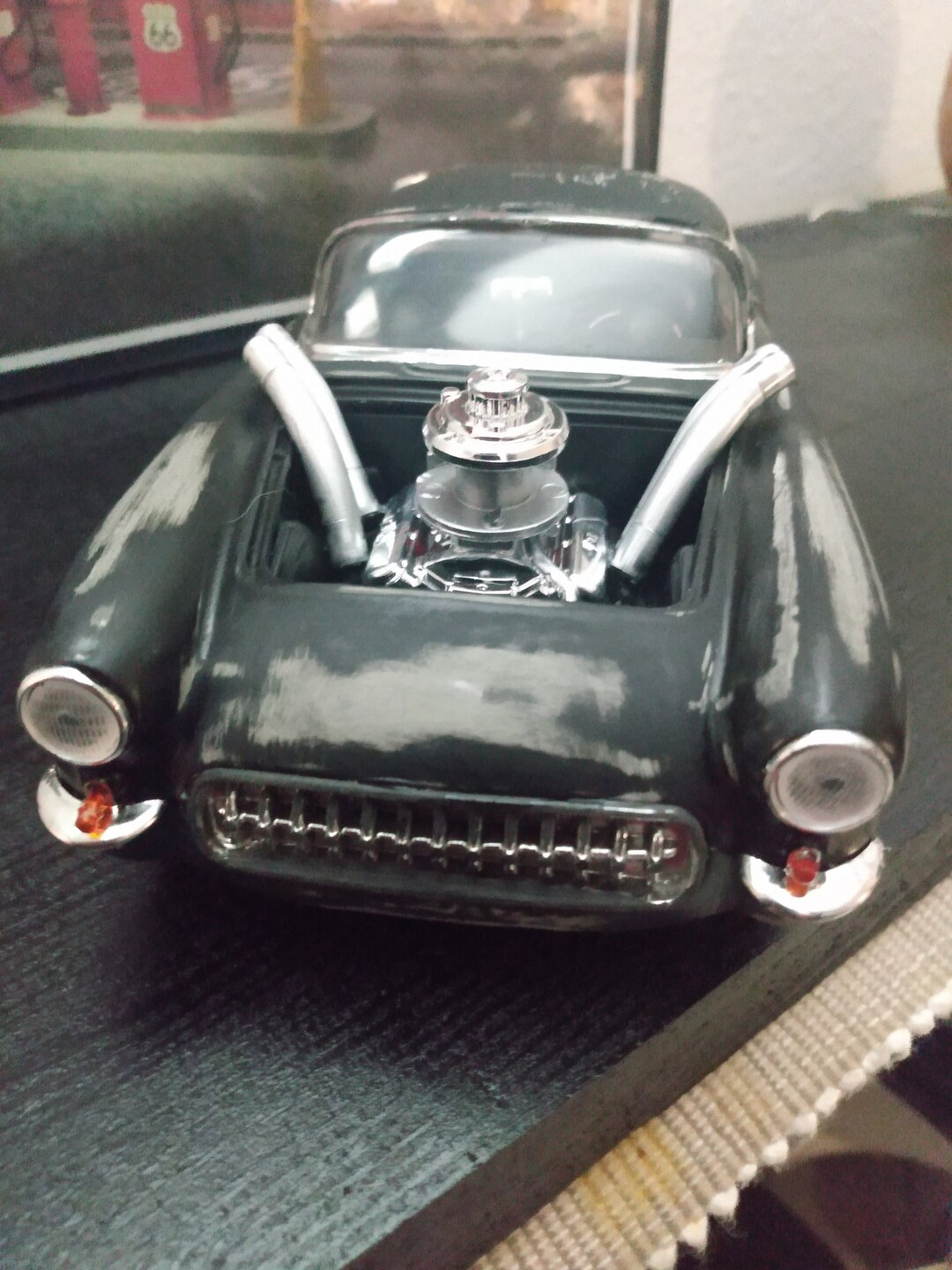 1/24 Scale 57 Corvette Rat Rod Diecast - Etsy