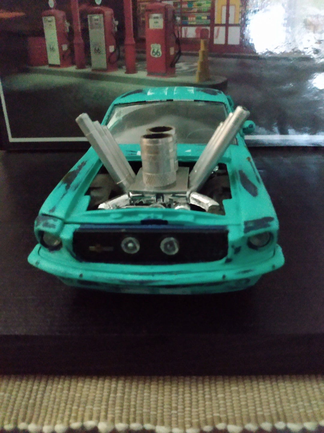 1/24 Scale 67 Shelby Gt Mustang Rat Rod - Etsy