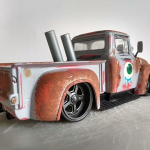 1/24 Scale 56 Ford F100. Rat Rod Diecast - Etsy