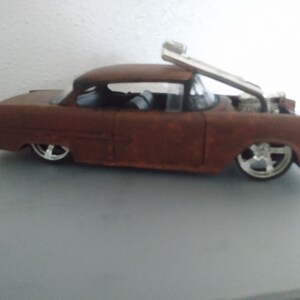 1/24 Scale 55 Chevy Rat Rod Diecast - Etsy