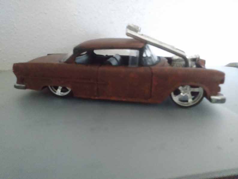1/24 Scale 55 Chevy Rat Rod Diecast - Etsy