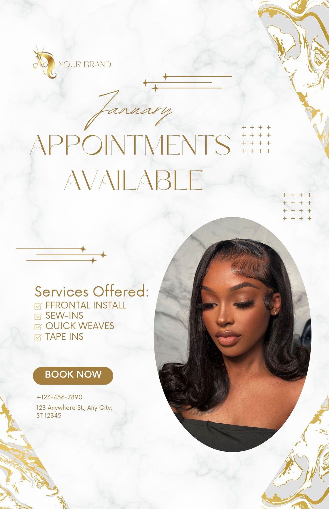 Appointments Available Flyer | Hair Weekly Available Appointments ...