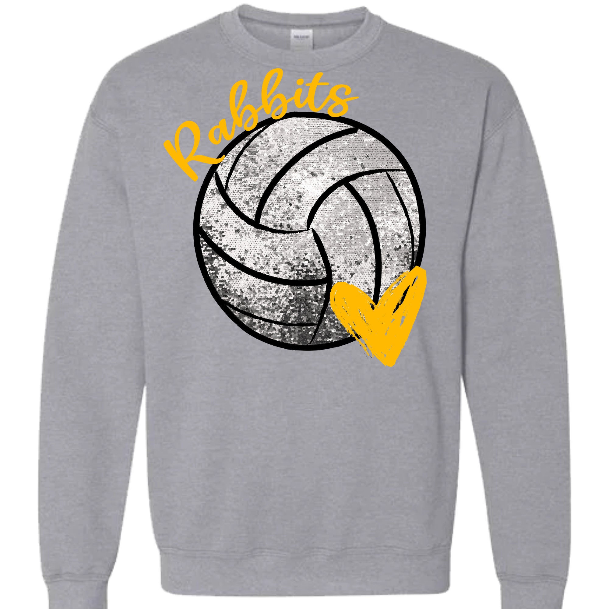 Rabbits Volleyball, Sequins VB, Yellow, High Resolution PNG,300DPI ...