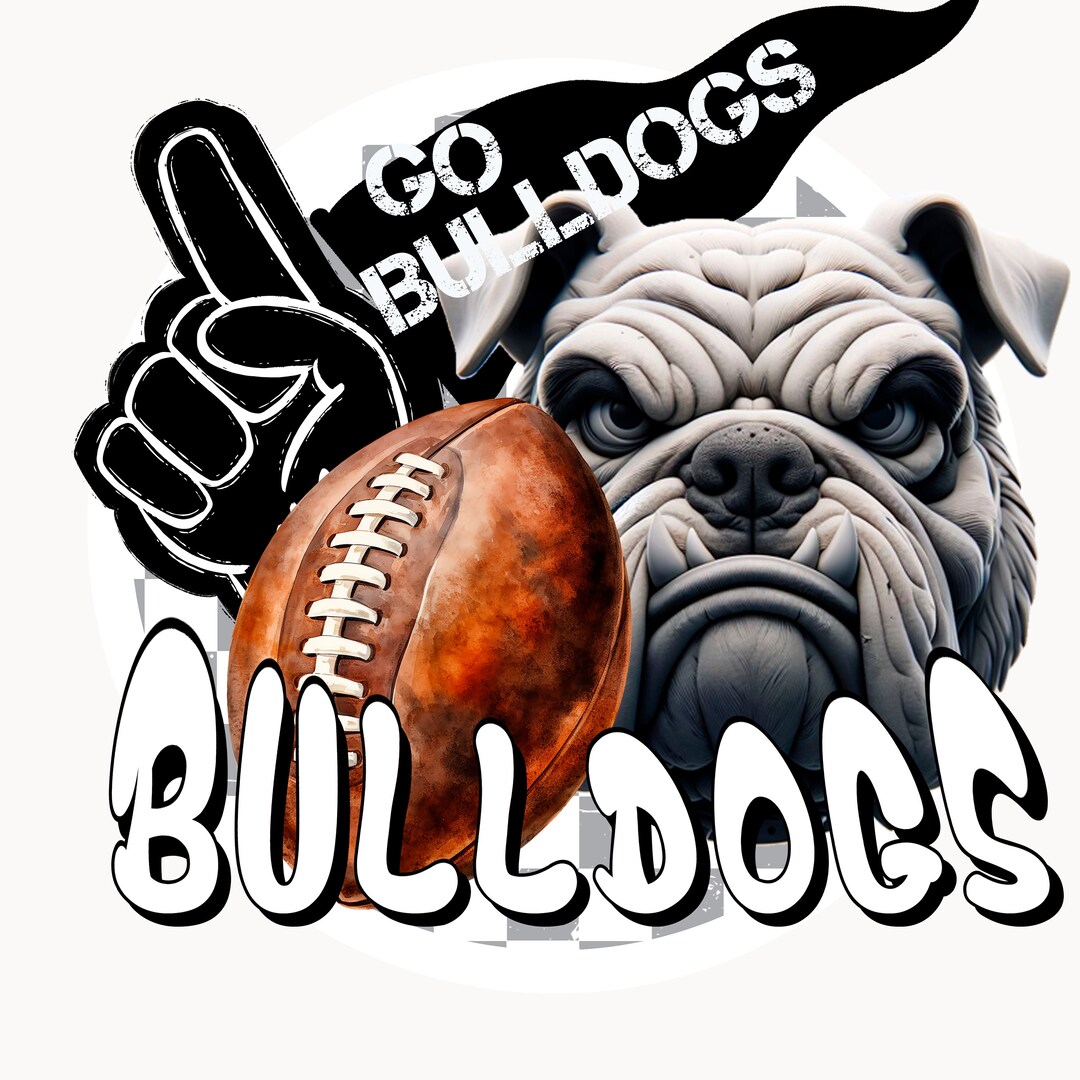 Bulldog Mascot, School Spirit, Football, High Resolution PNG,300DPI ...
