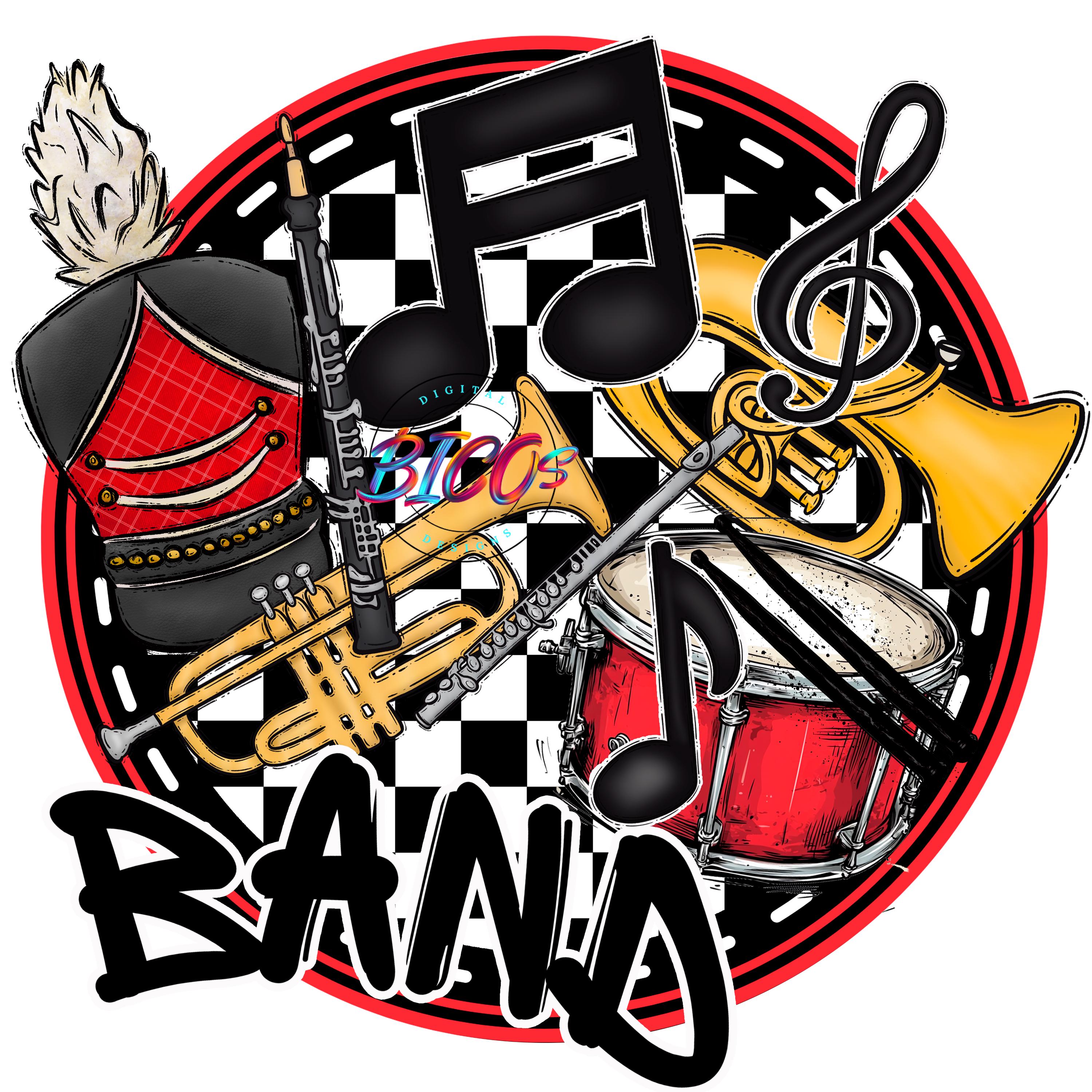 Band PNG, Red, High Resolution Mockup Visual Purpose Only-commercial ...