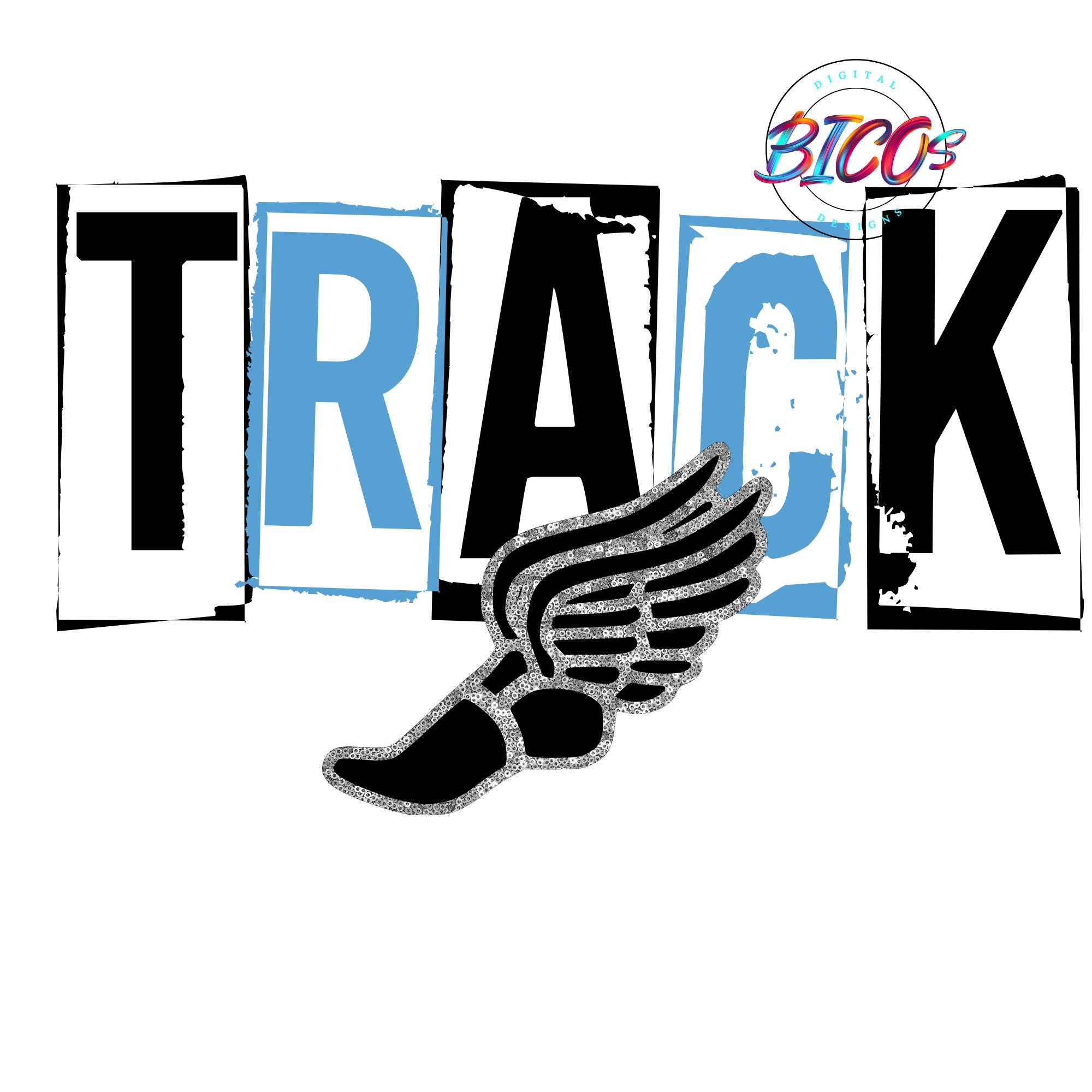 Track PNG Carolina Blue, High Resolution PNG , Design Only Mockup ...