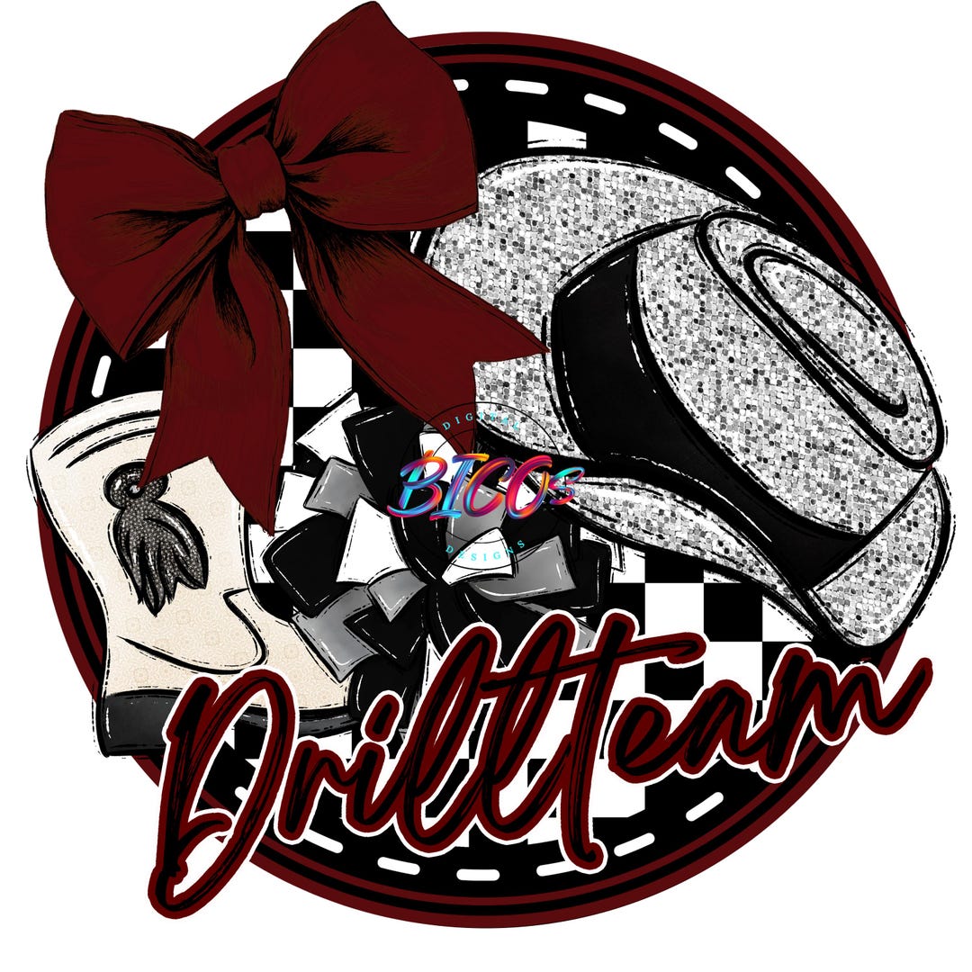 Drill Team PNG, Maroon, High Resolution Mockup Visual Purpose Only ...