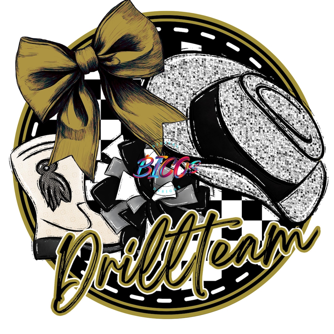 Drillteam PNG, Gold, High Resolution Mockup Visual Purpose Only ...