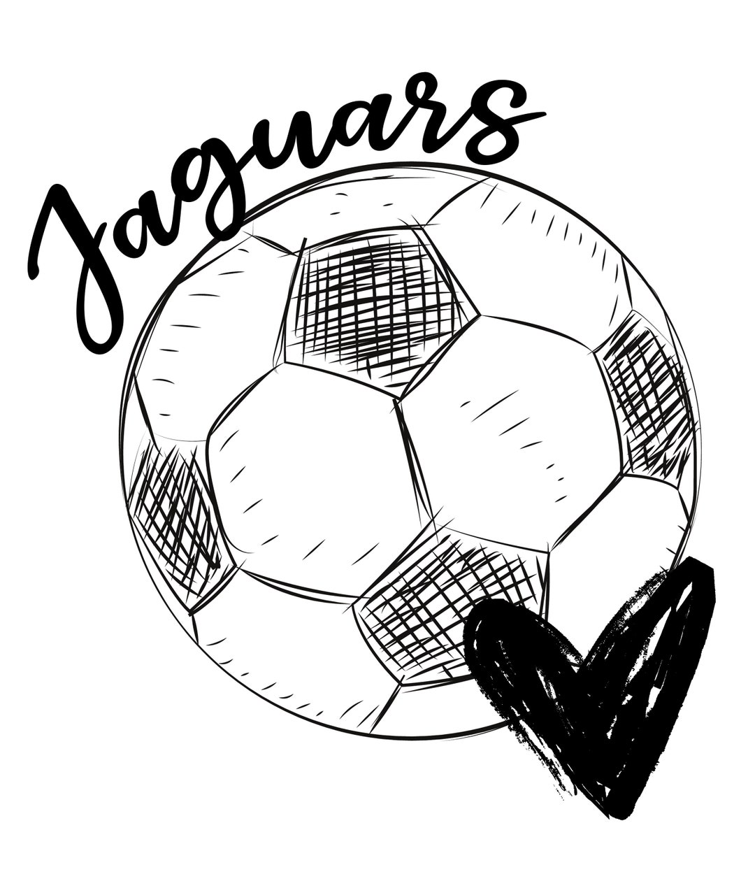 Jaguars Soccer, Black, High Res PNG,300DPI Design Only **mockup Visual ...