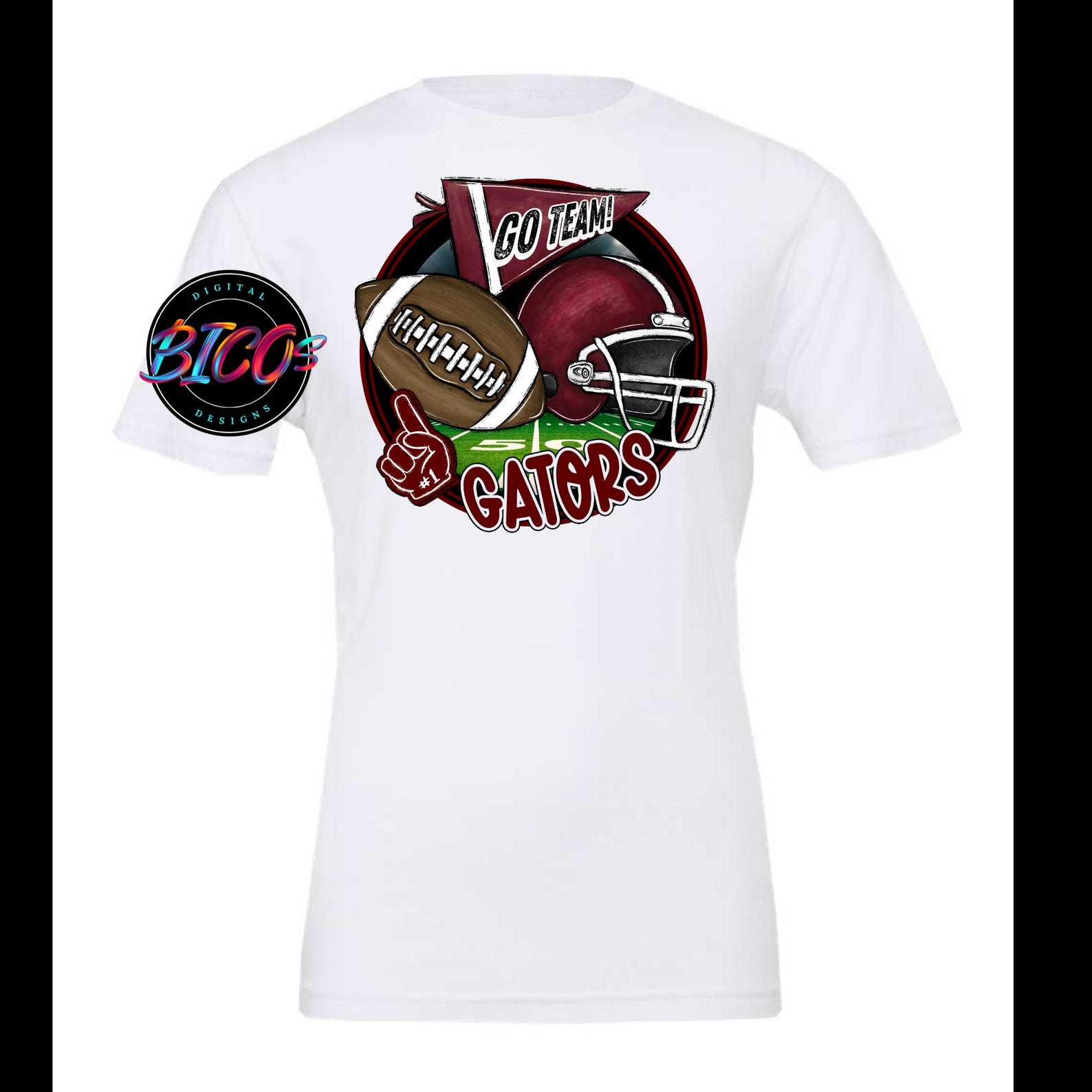 Gators Football PNG, Maroon, High Resolution Png, DESIGN ONLY **mockup ...