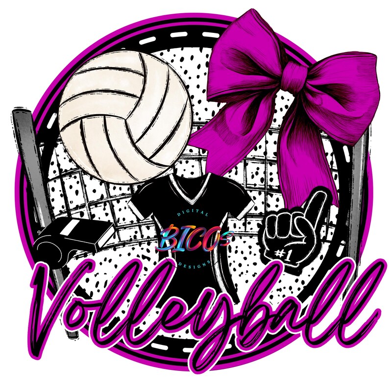 Volleyball PNG, Pink, High Resolution Mockup Visual Purpose Only ...