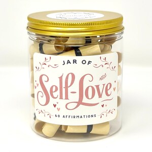 Affirmations Jar of Self Love 60 Affirmations to Motivate, Uplift, and ...