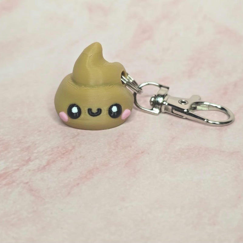 Poop Keychain - Etsy