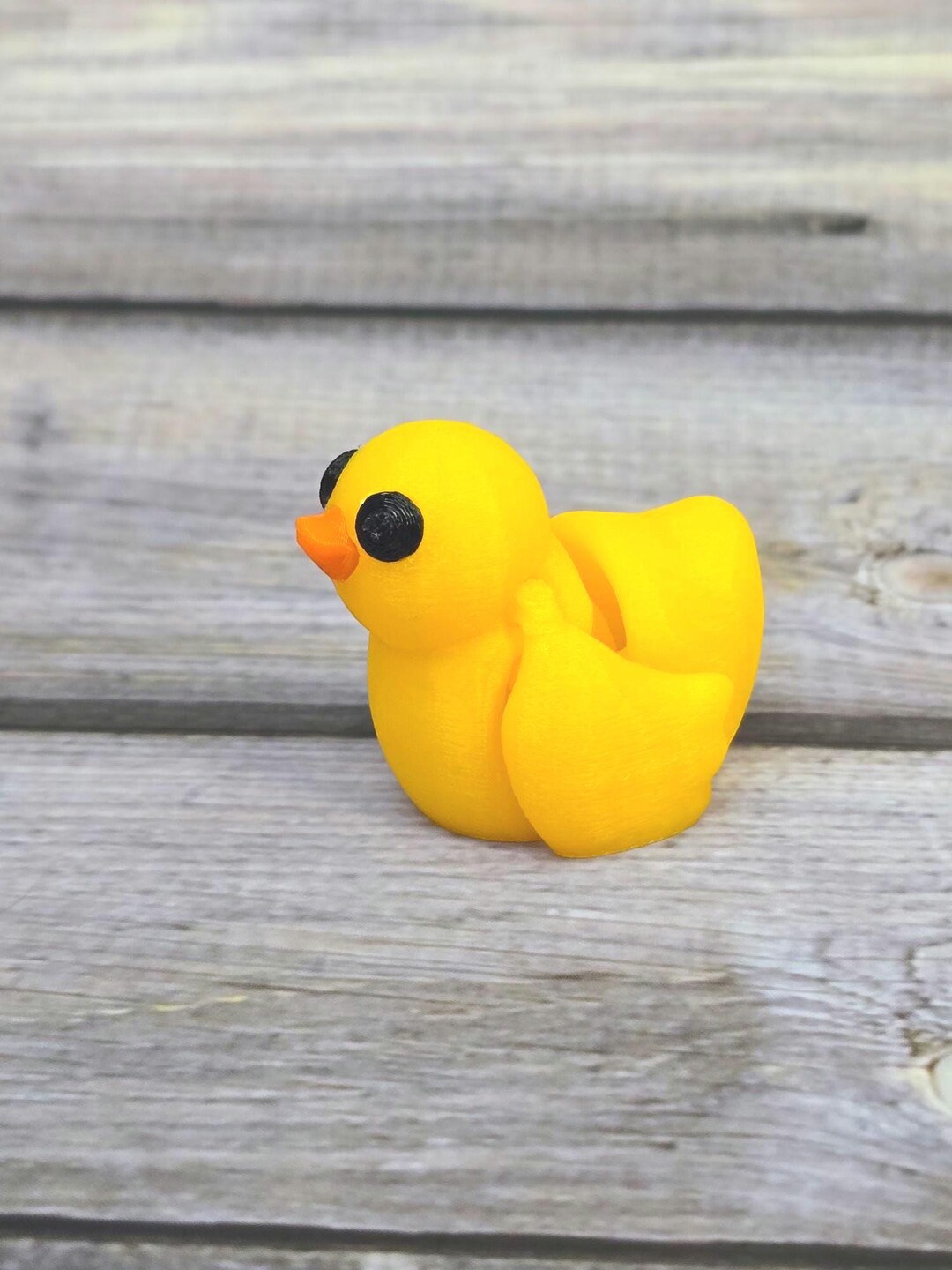 Mini Articulated 3D Printed Duck - Flexible, Adorable Desk Toy or Gift ...