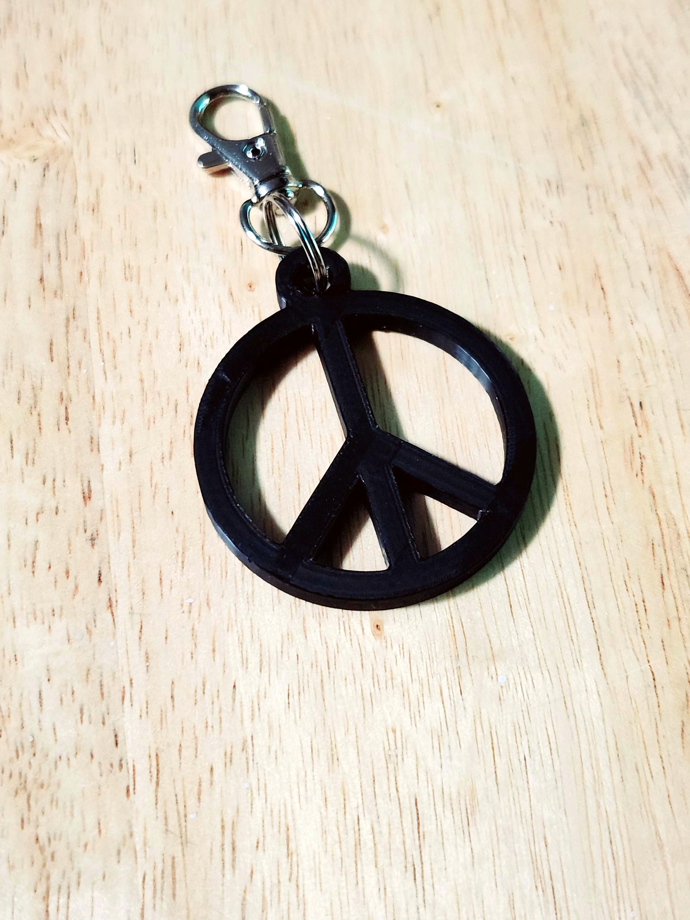 Peace Sign Keychain, Peace Keychain, Peace Gifts, - Etsy