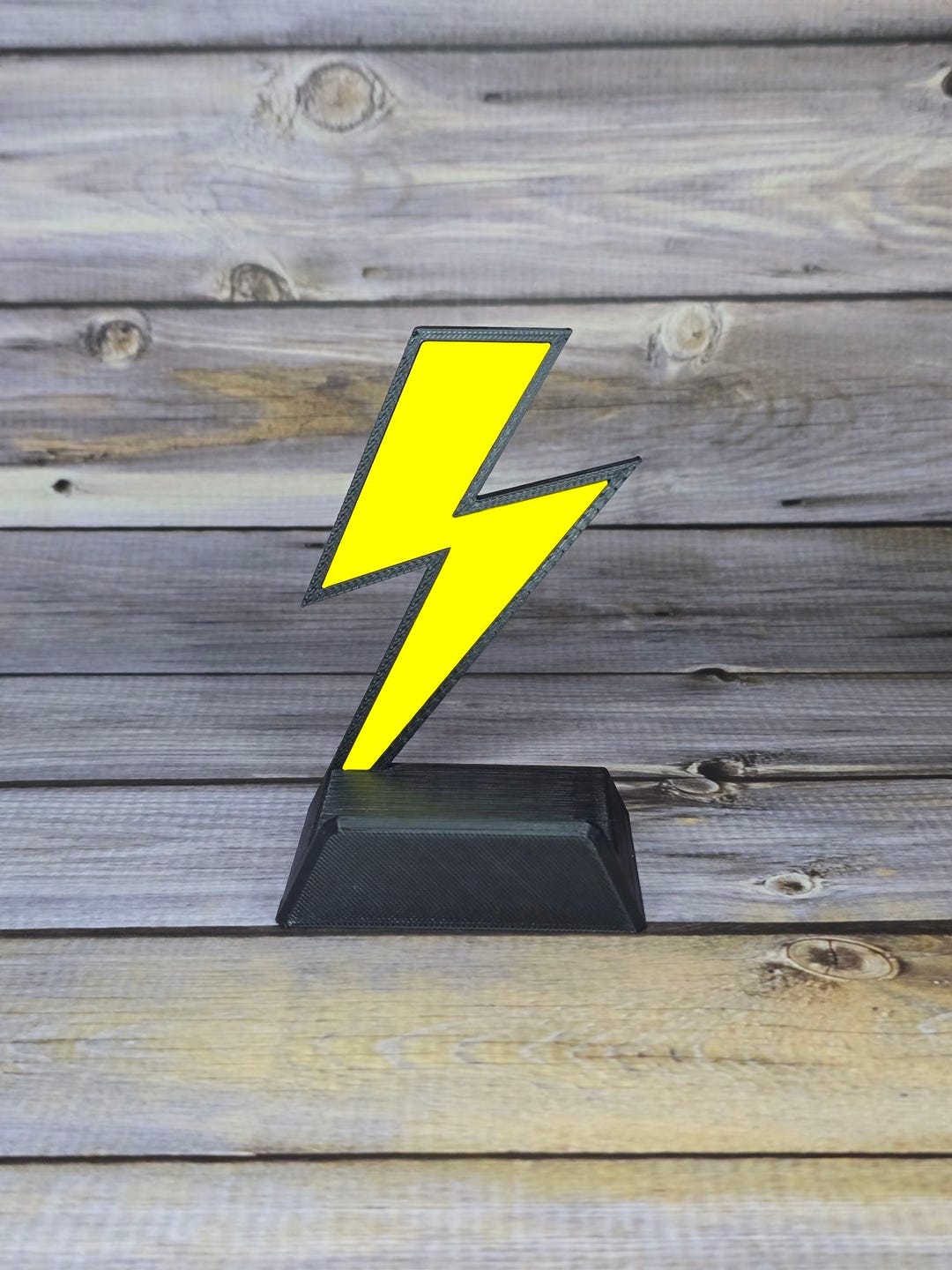 Lightning Bolt TCG Trading Card Stand – 3D Printed Display for Sleeved ...