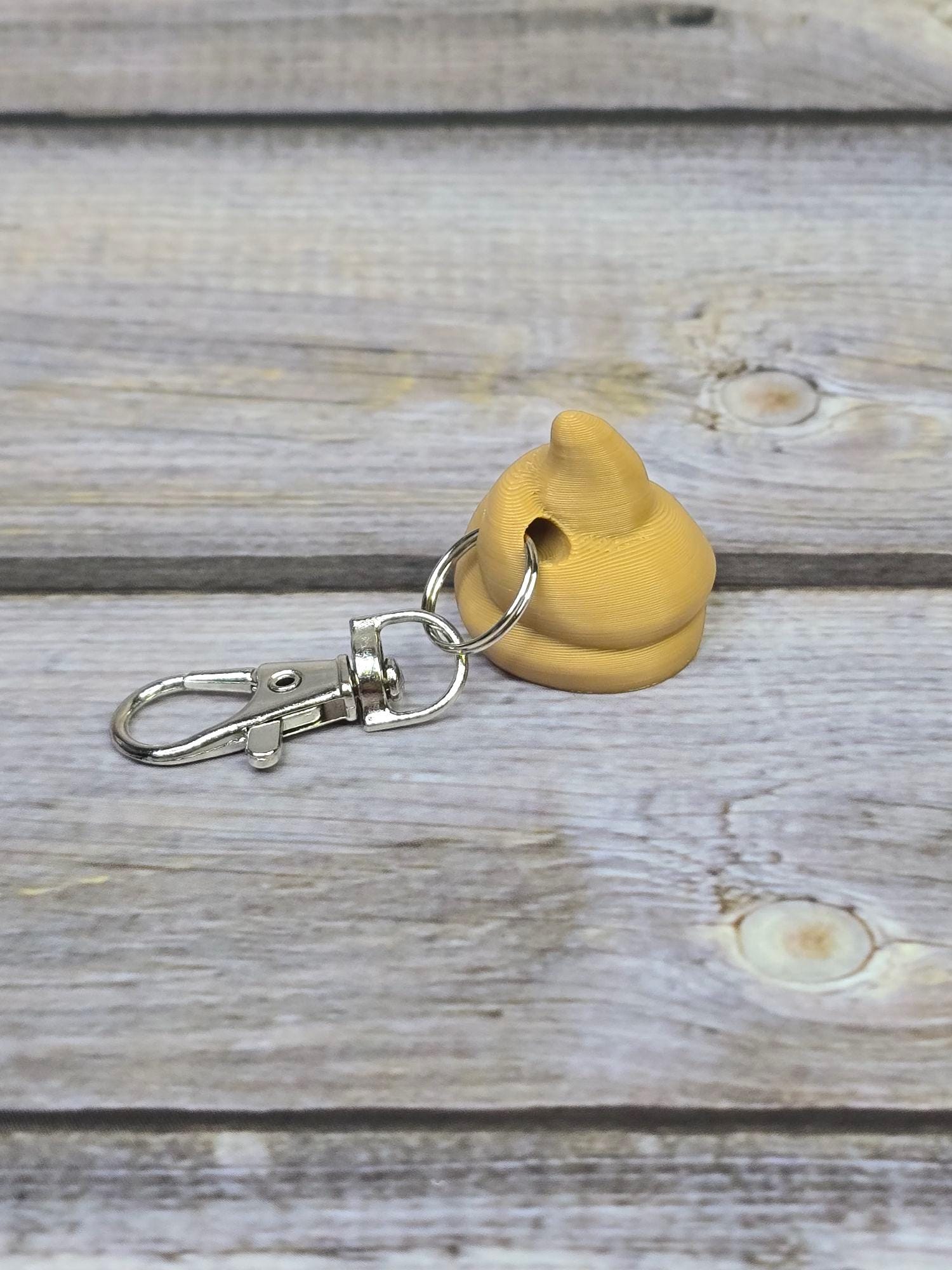 3D Printed Cute Poop Keychain - Fun and Quirky Gift - Etsy