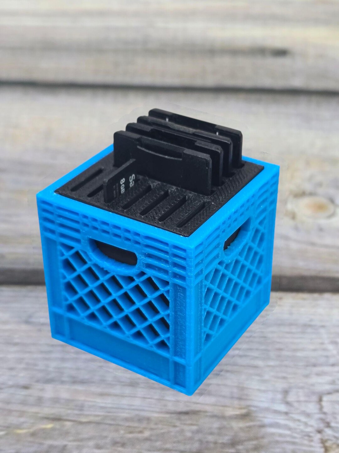 SD & Micro SD Card Storage Case - 3D Printed Organizer - Compact and ...