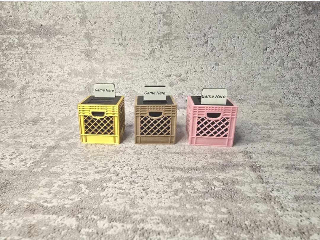 Nintendo Switch Milk Crate Game Case Holder - Etsy