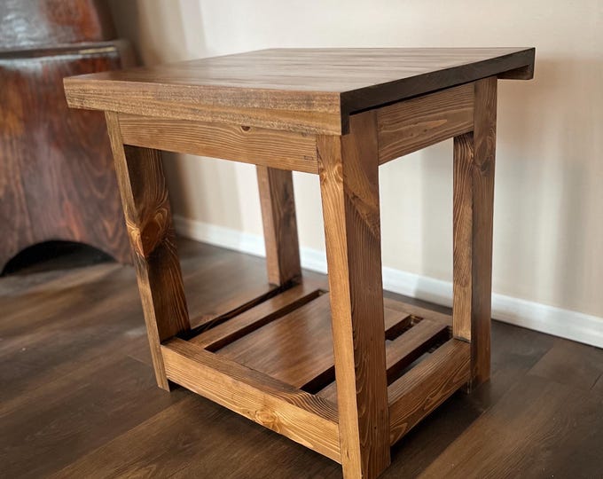 Concealment End Table, Concealed, RFID Lock, Hidden Compartment ...