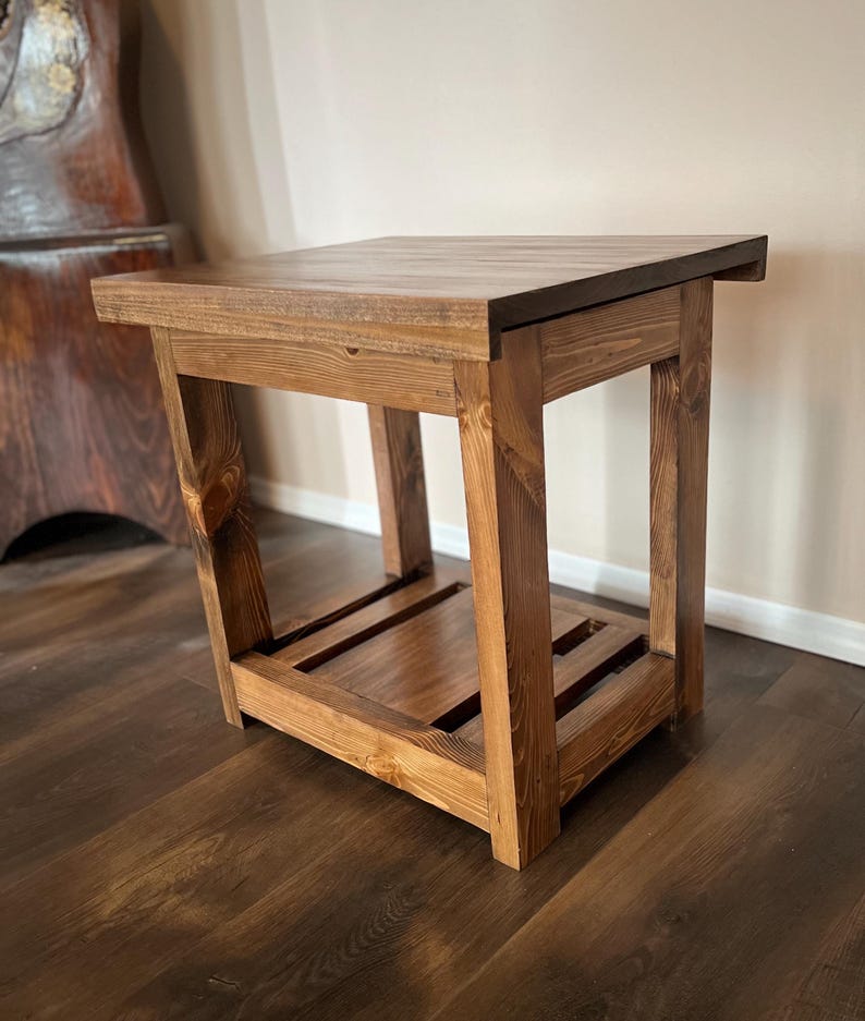 Concealment End Table, Concealed, RFID Lock, Hidden Compartment ...