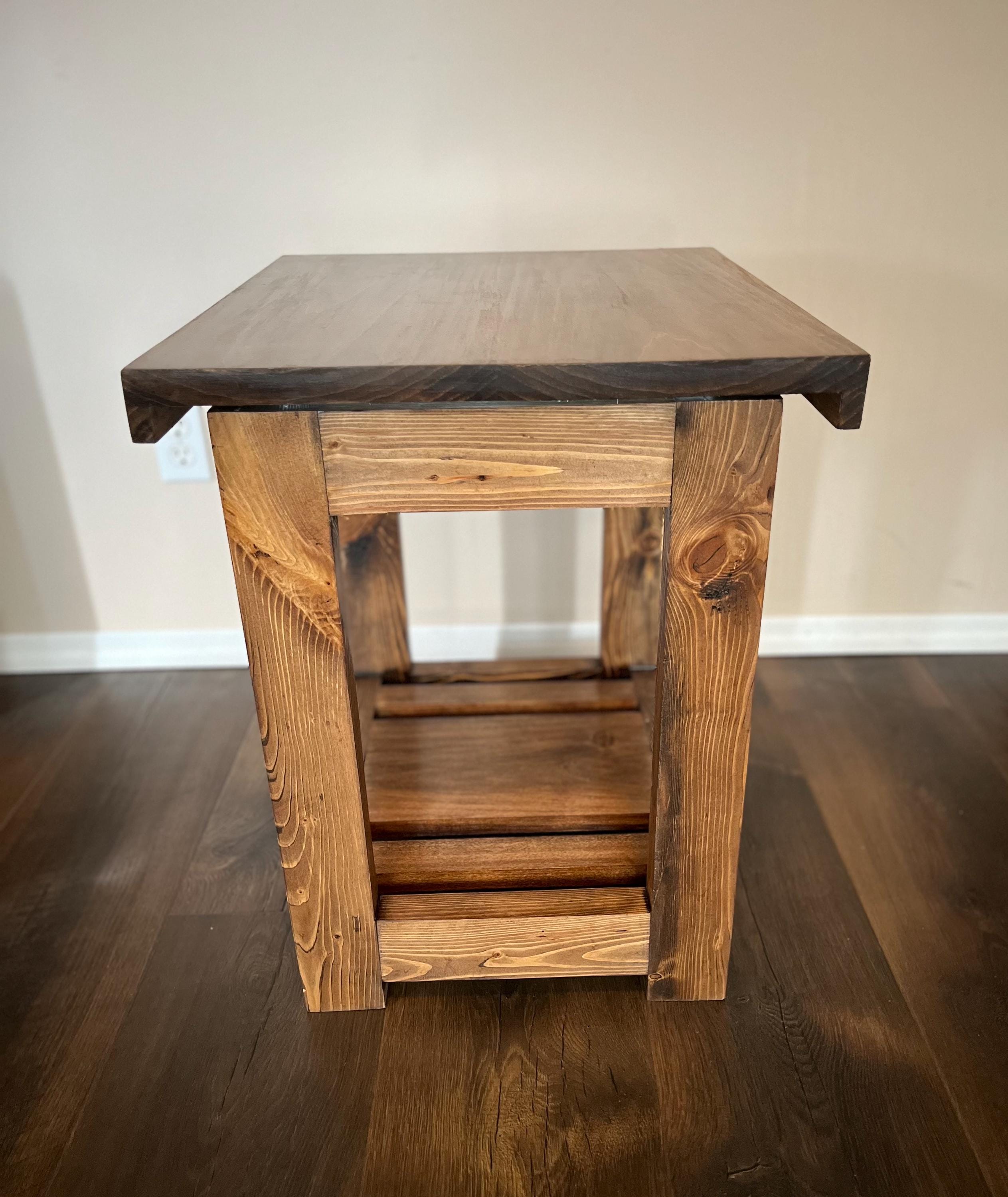 Concealment End Table, Concealed, RFID Lock, Hidden Compartment ...