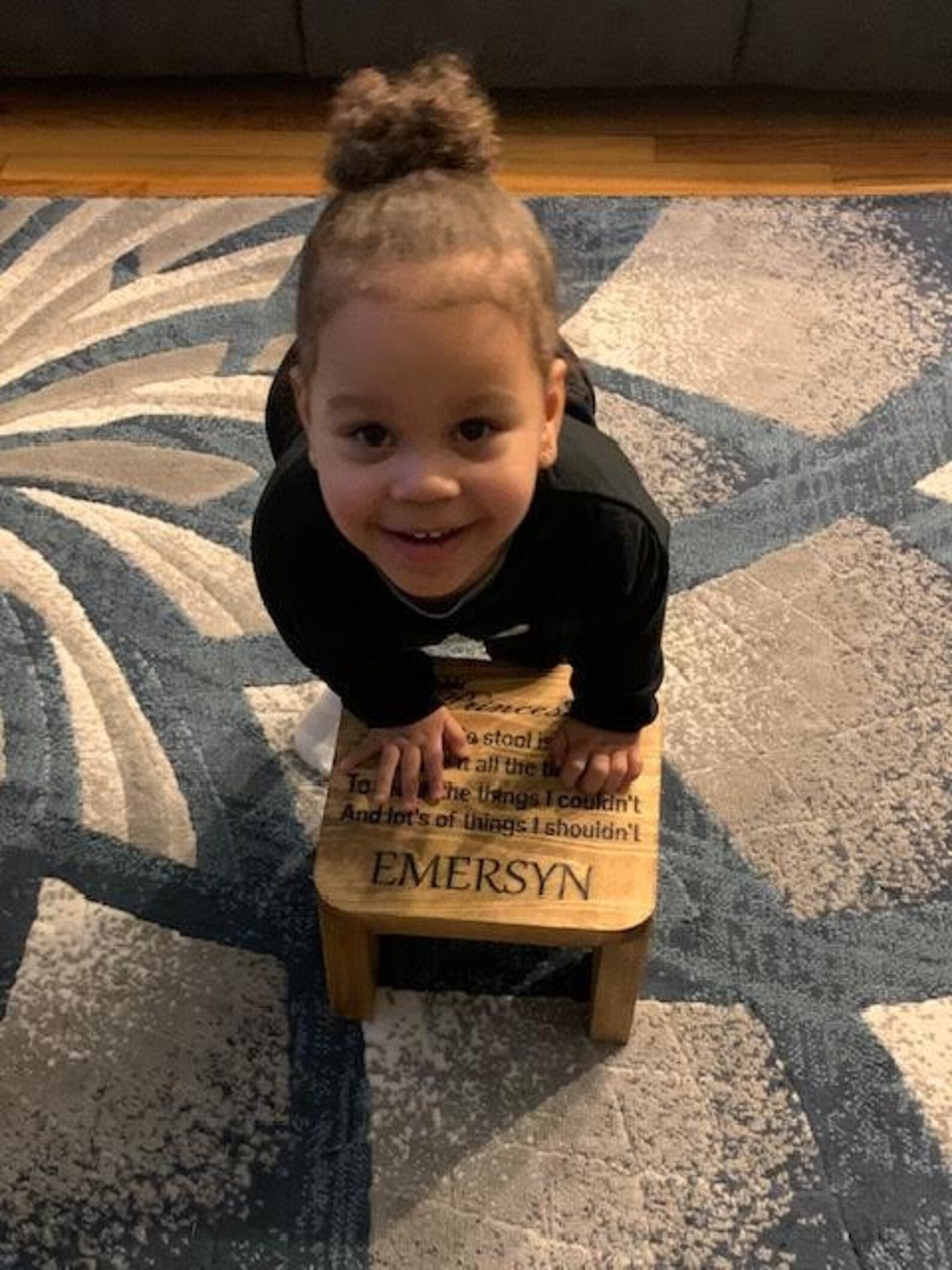 Kids Stool, Toddler Stool, Customizable Stool, Engraved Stool, Bathroom ...