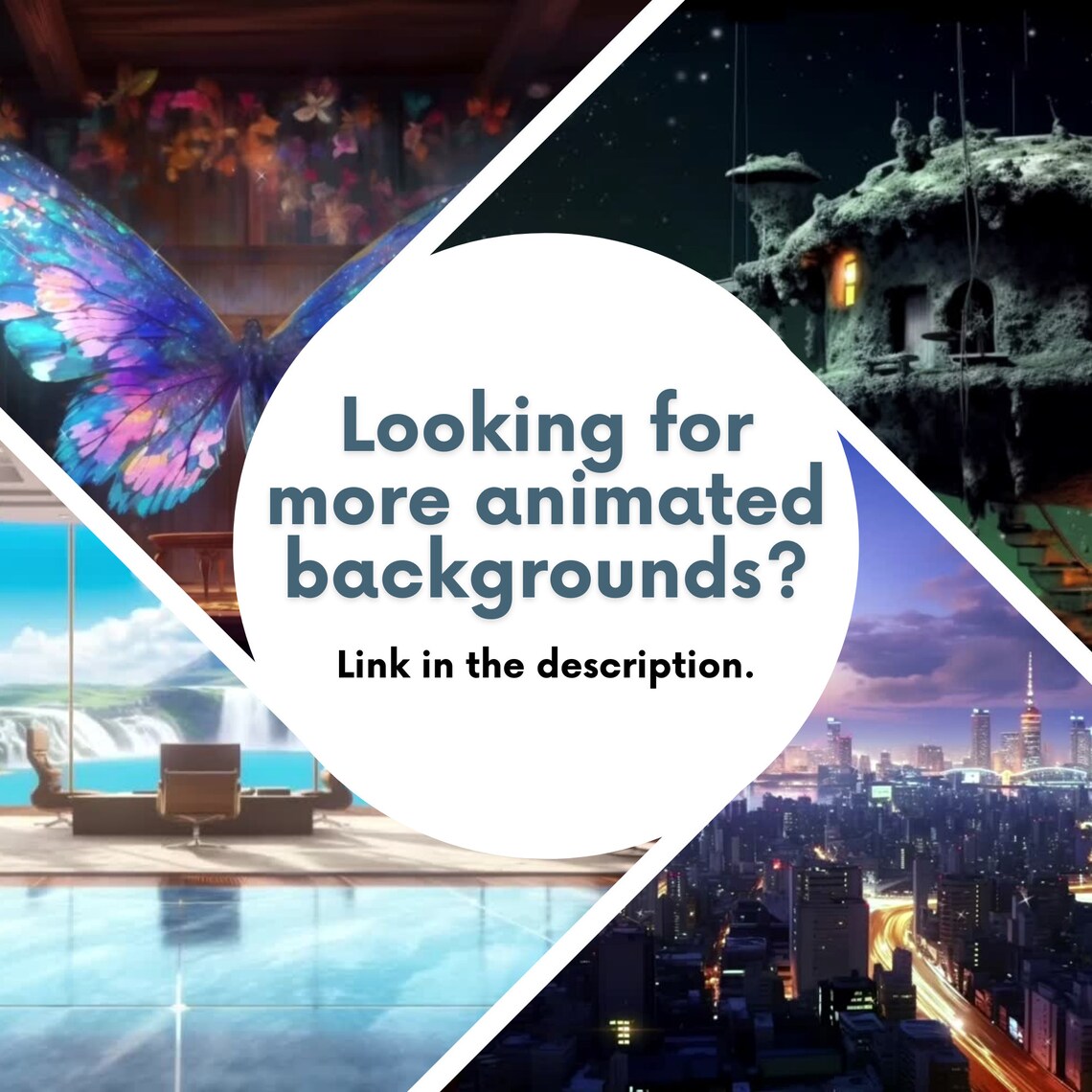 Animated Vtuber Background: Animated Background Backdrops for Live ...