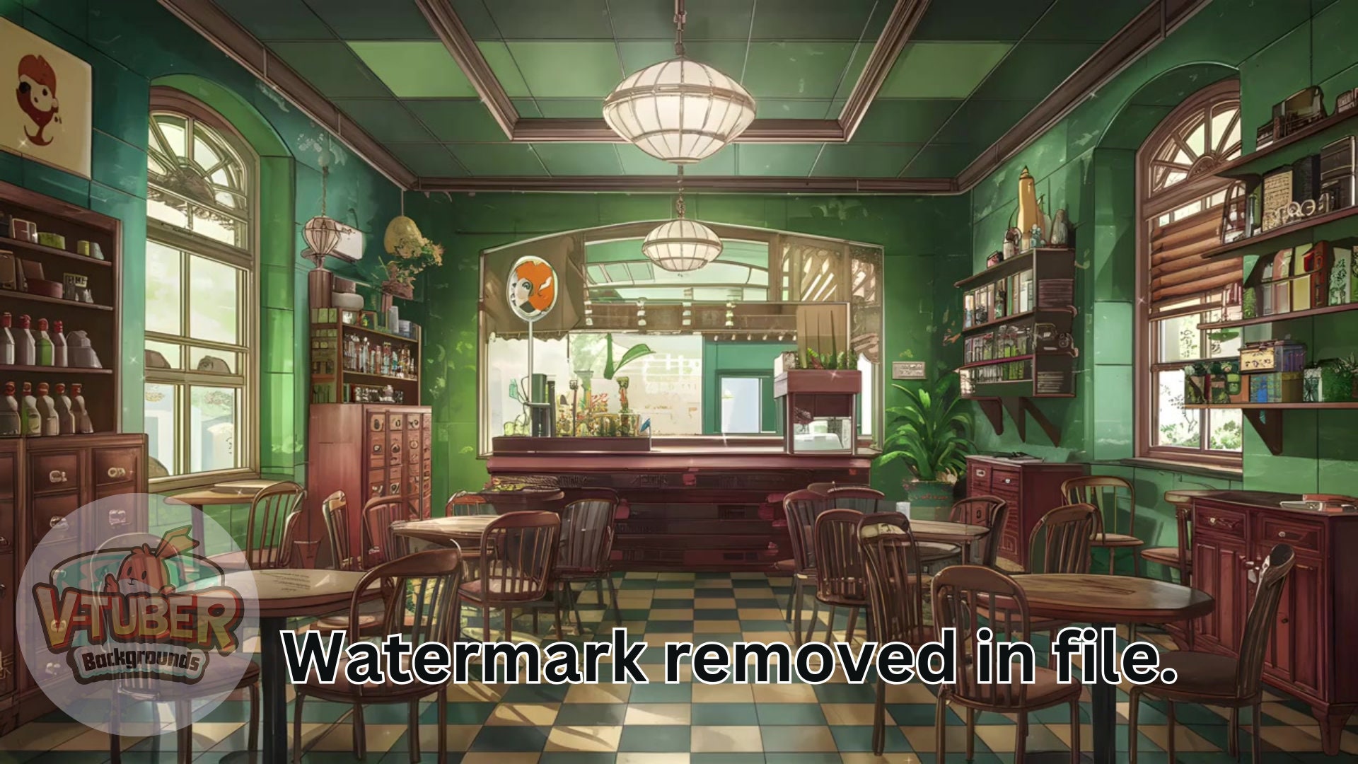 Vtuber Animated Backgrounds | Coffee Shops 7 Video Pack | 4K Lo-fi ...