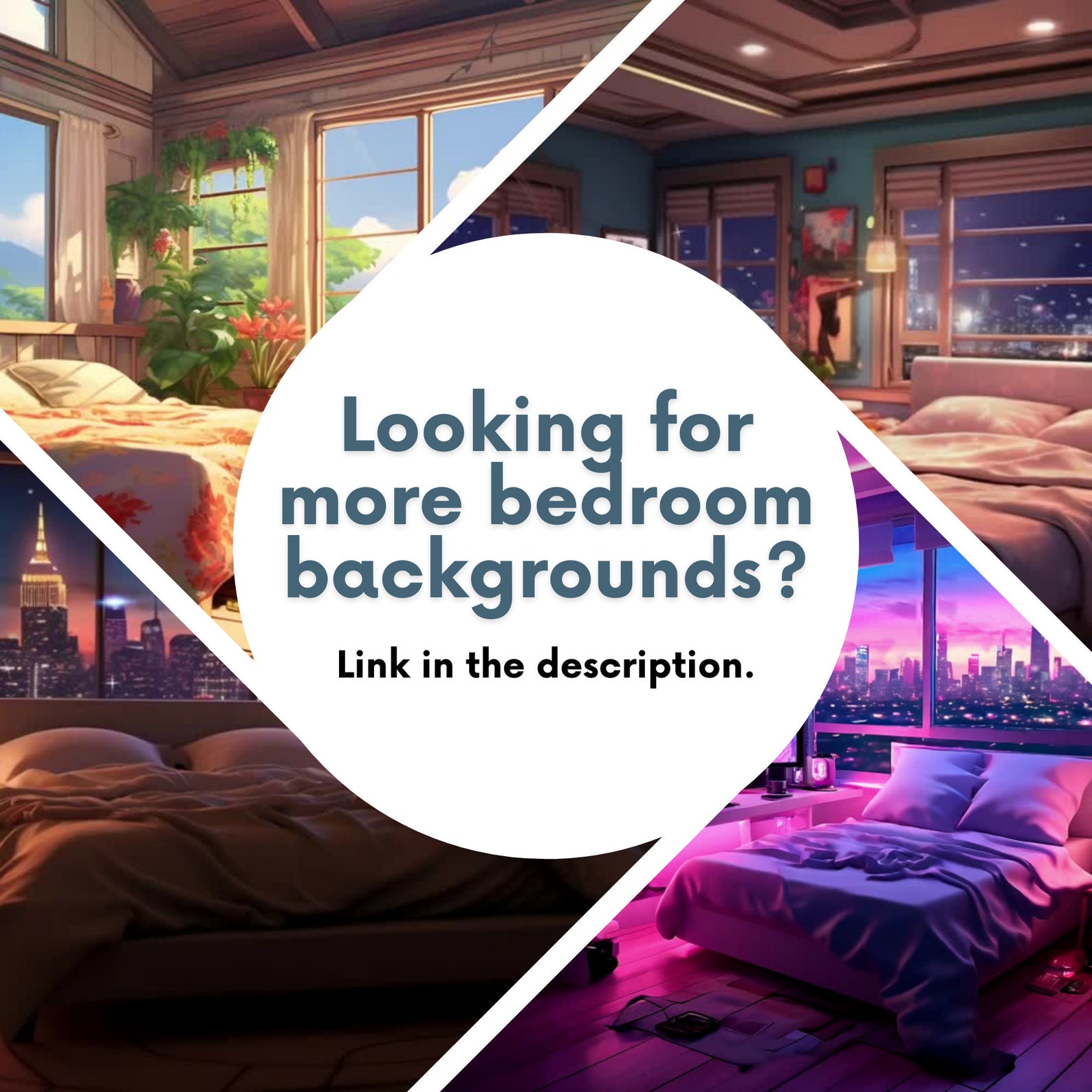 Animated Vtuber Background: Anime Vtuber Room - Animated Background ...